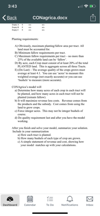Create LP models in EXCEL to solve these models- turn | Chegg.com