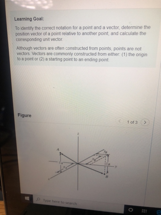 Solved Learning Goal: To identify the correct notation for a | Chegg.com