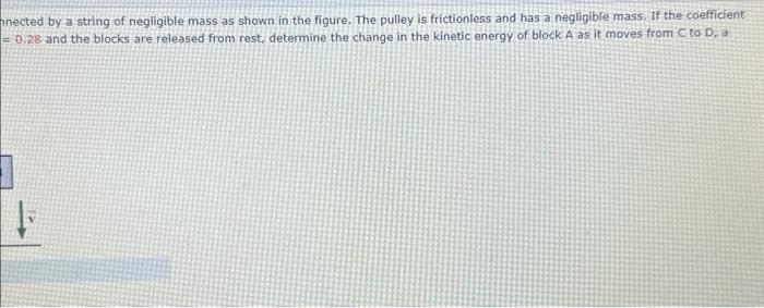 Solved Block A (mass 40 kg ) and block 8 (mass 80 kg ) are | Chegg.com