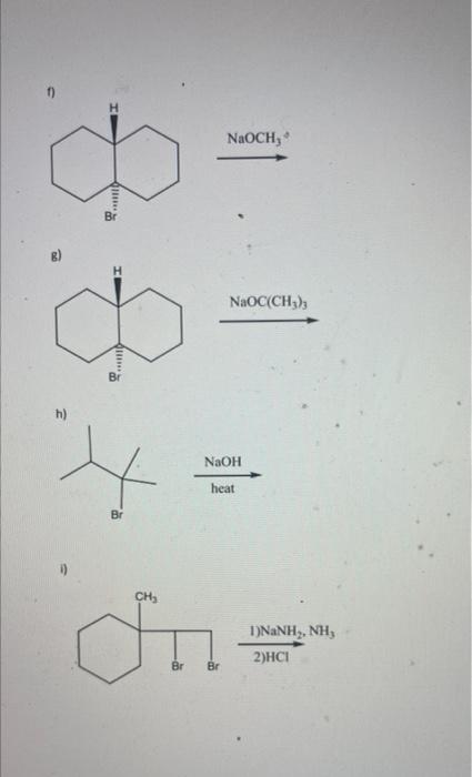 Solved 1. Propose the mechanisms and predict the products of | Chegg.com
