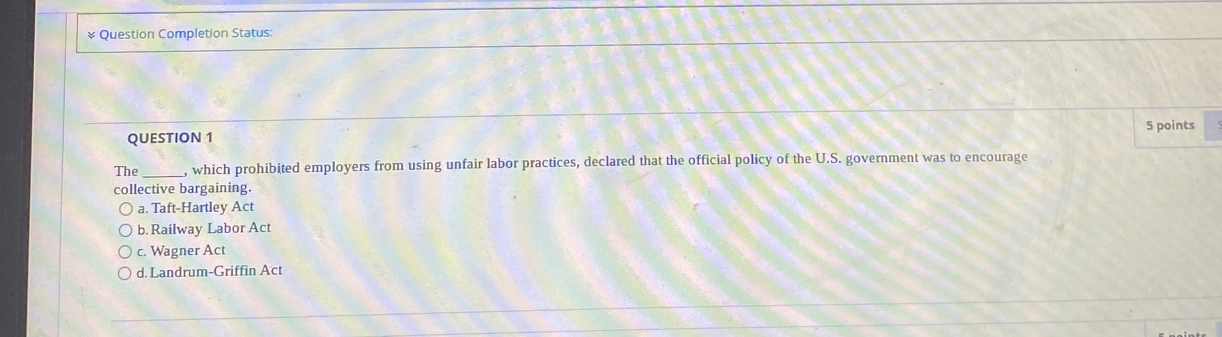 Solved Question Completion Status:QUESTION 15 ﻿pointsThe | Chegg.com
