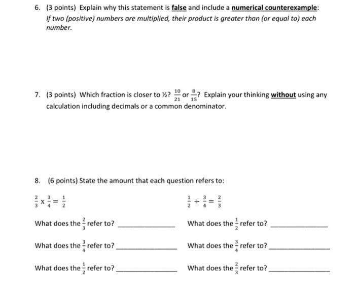 Solved 6. ( 3 points) Explain why this statement is false | Chegg.com