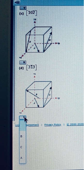 Solved Problem For each of the cubic unit cells shown below, | Chegg.com