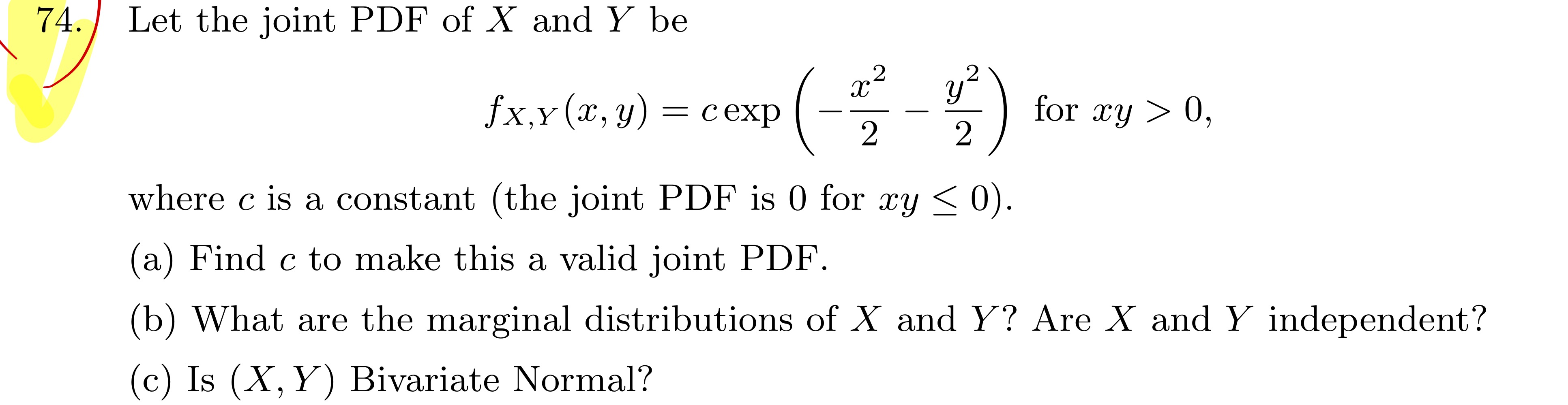 Solved Let the joint PDF of x ﻿and | Chegg.com