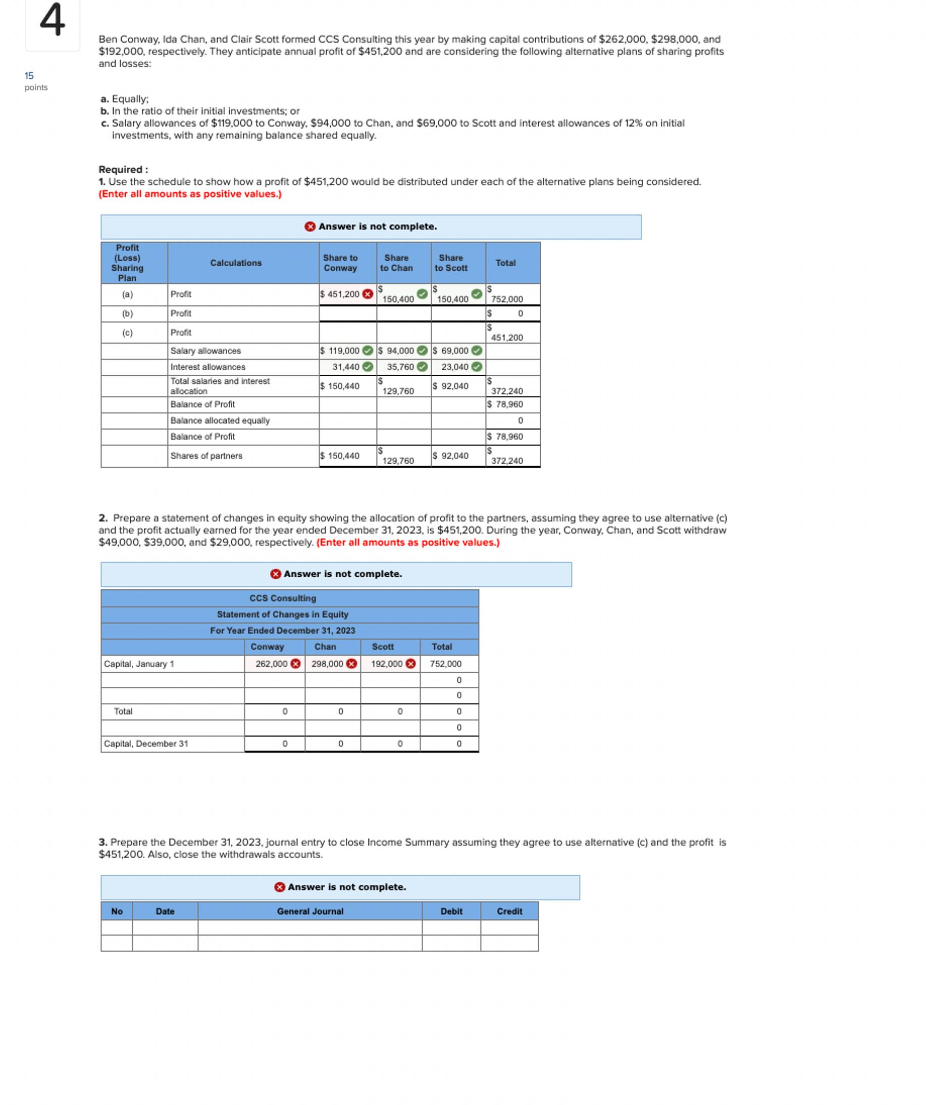 Solved Please answer all and double check work and I will | Chegg.com