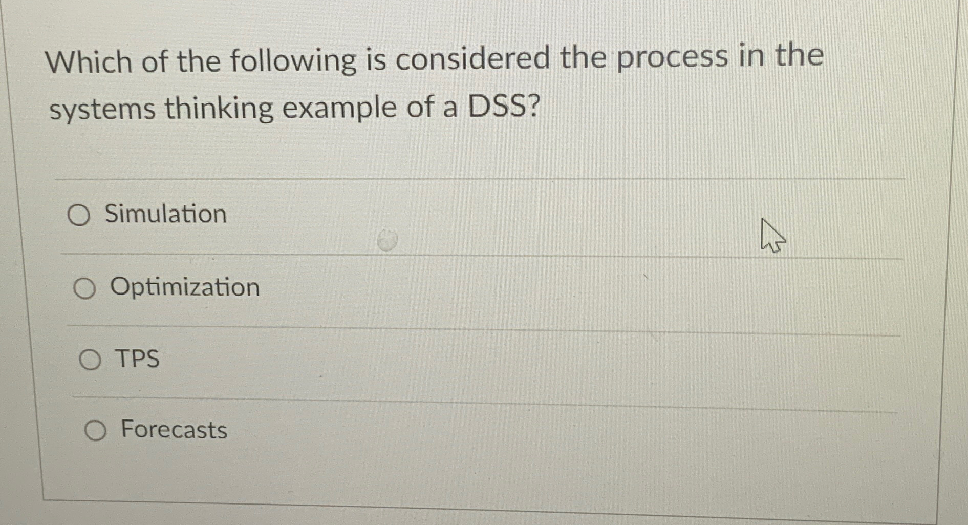 Solved Which of the following is considered the process in | Chegg.com