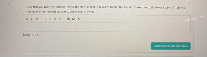 Solved Part 3: Non-Perpendicular Force and Torque Next, | Chegg.com