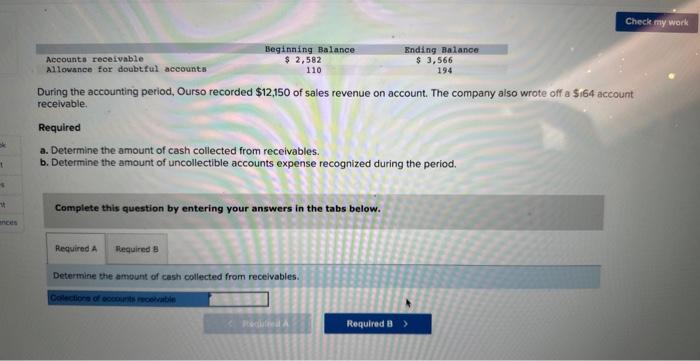 Exercise 7.3A (Algo) Analyzing account balances for a | Chegg.com