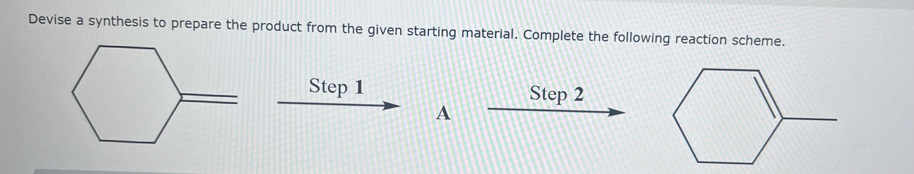 Solved Devise a synthesis to prepare the product from the | Chegg.com
