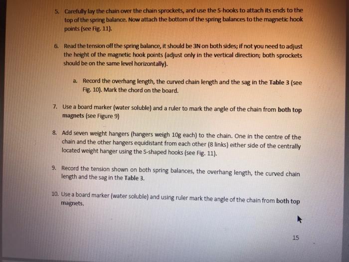 Chord Sag Figure 10: Illustration of the Chord and | Chegg.com