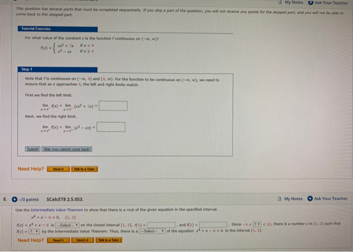 Solved My Notes Ask Your Teacher This question has several | Chegg.com