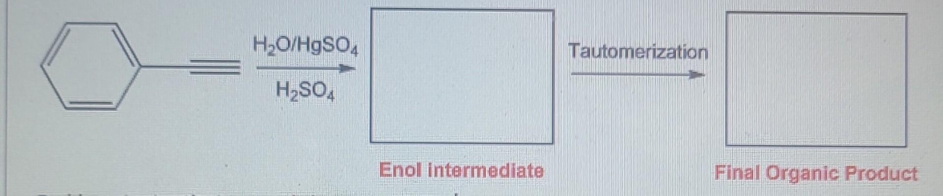 Solved provide arrow pushing from enol intermediate to final | Chegg.com