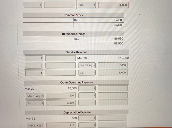 Solved prepare an income statement for the quarter ended in | Chegg.com