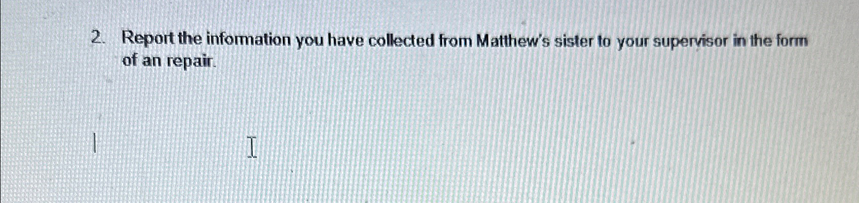 Solved Report the information you have collected from | Chegg.com