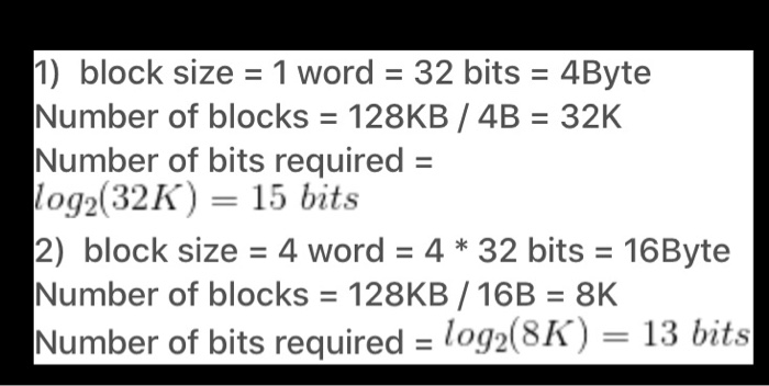 Solved 1. How many total bits are required for a cache with | Chegg.com