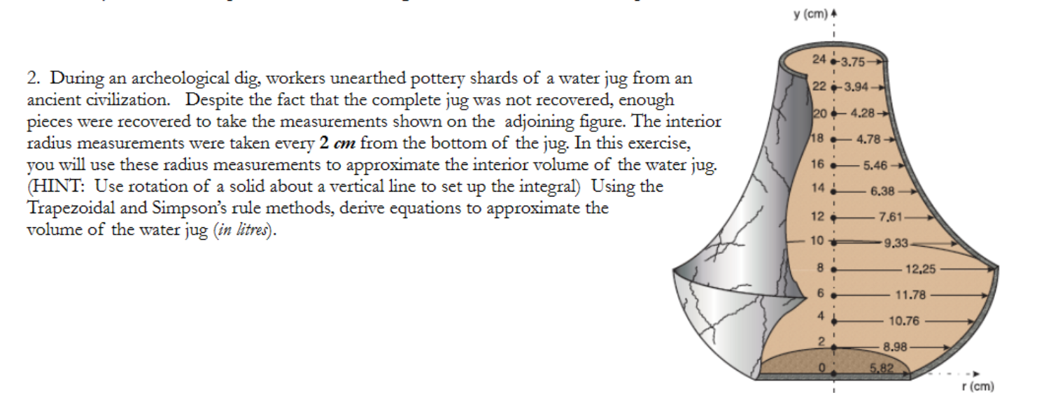 IN MATLAB CODE PLEASE... ﻿During an archeological | Chegg.com