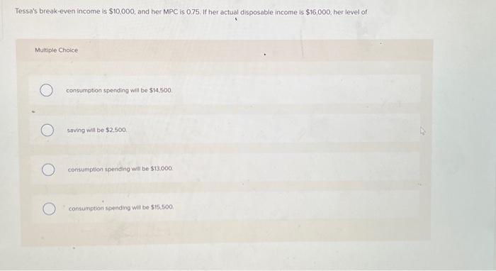 Solved The reason a major tax change affects both the | Chegg.com