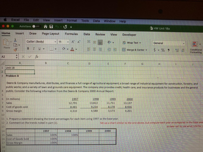 Solved Tools Data Window Help Excel File Edit AutoSave Home | Chegg.com