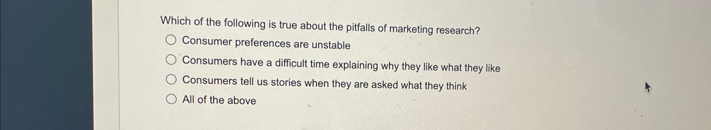 Solved Which of the following is true about the pitfalls of | Chegg.com