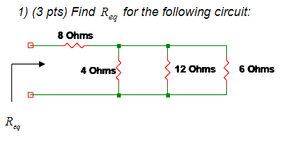 Solved (3 ﻿pts) ﻿Find Req ﻿for the following circuit:Req | Chegg.com
