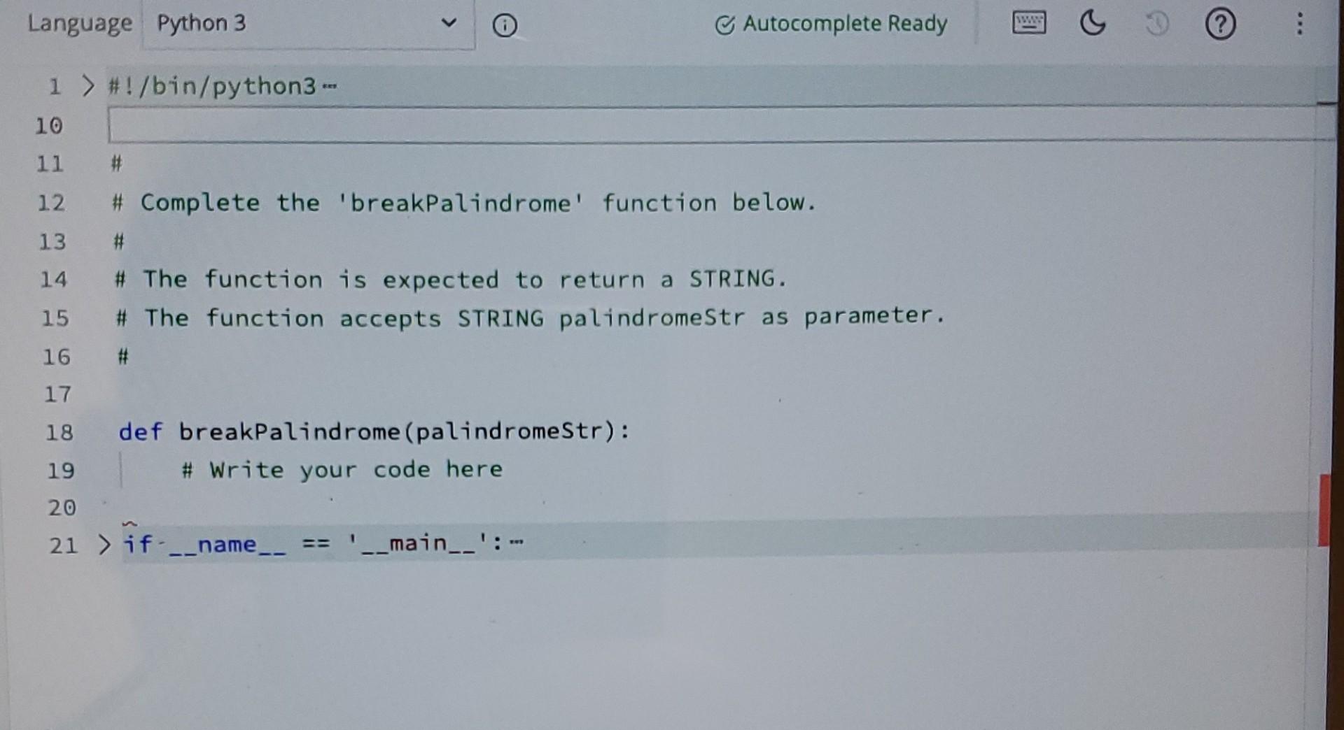 Solved Language Python 3 (i) Autocomplete Ready 1># | Chegg.com Solved Language Python 3 (i) Autocomplete Ready 1># | Chegg.com