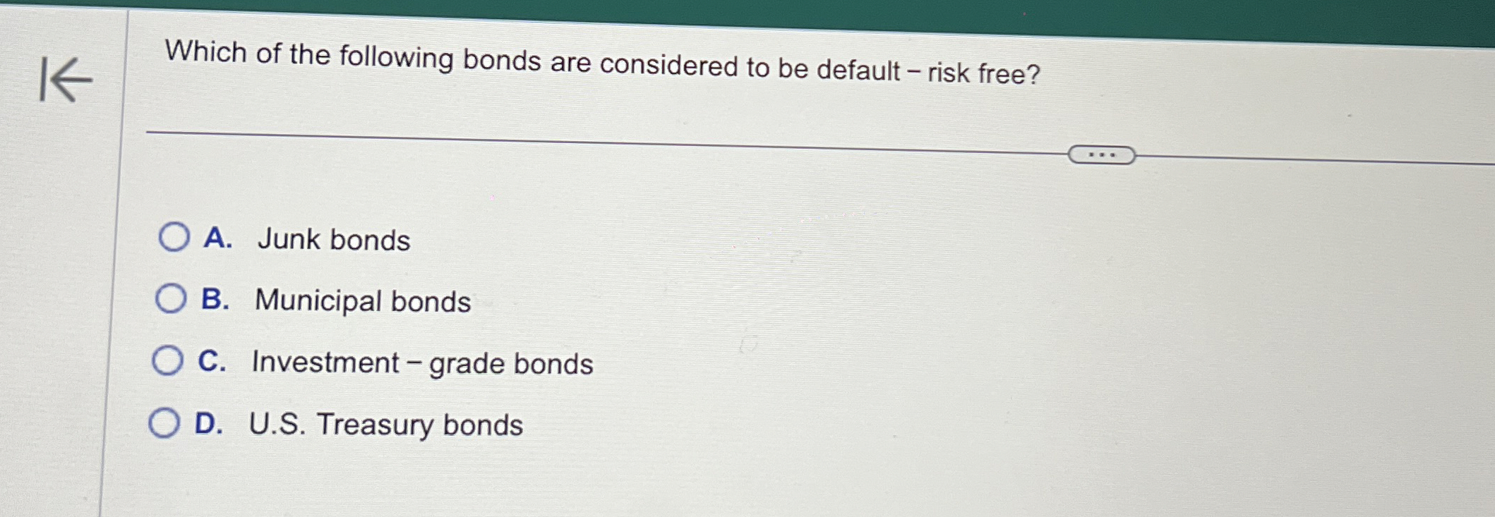 Solved Which of the following bonds are considered to be | Chegg.com