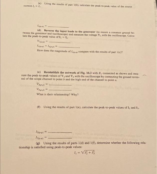 Solved Part 1 R-L Series-Parallel Network (a) Construct the | Chegg.com
