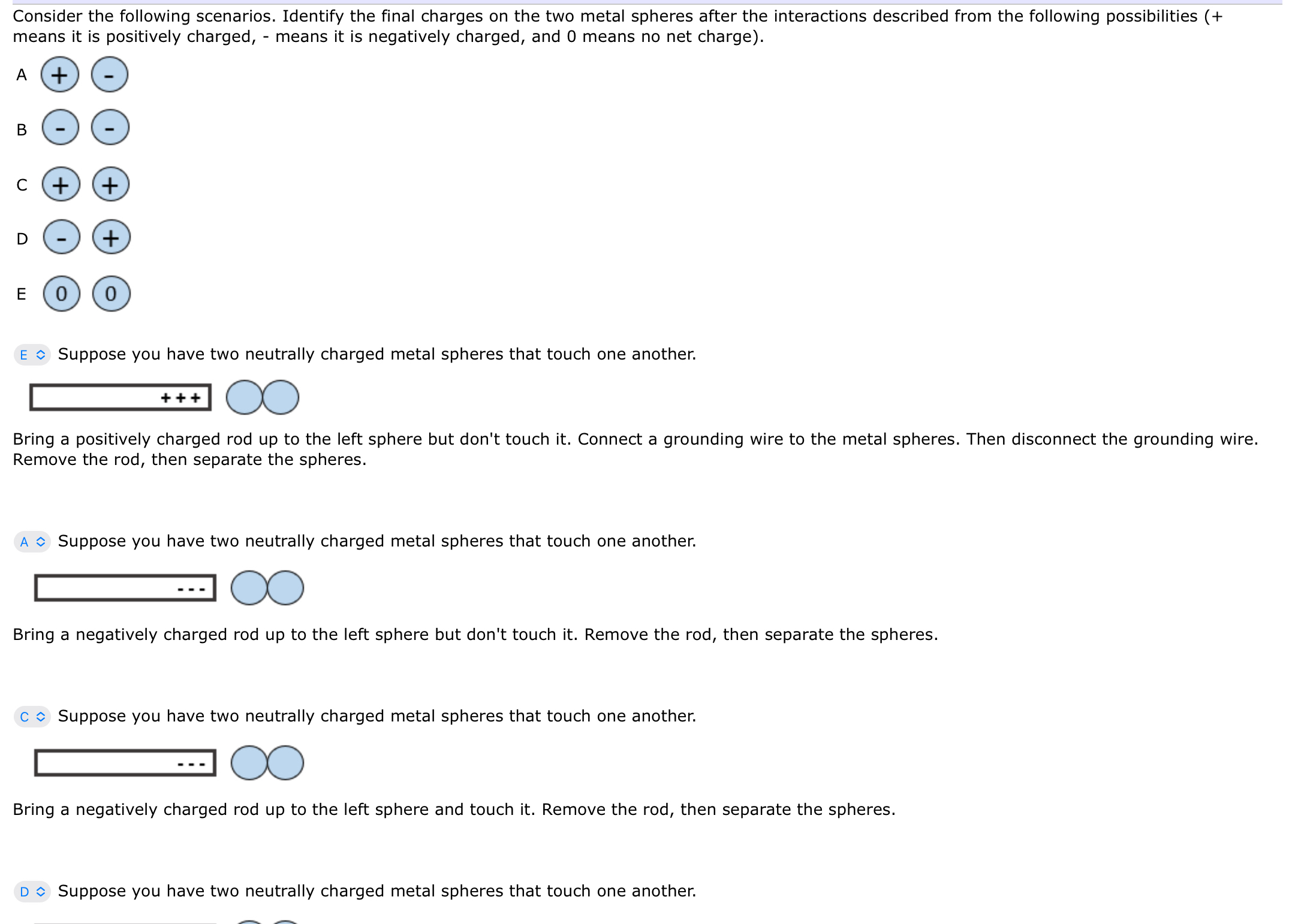 Solved Consider the following scenarios. Identify the final | Chegg.com