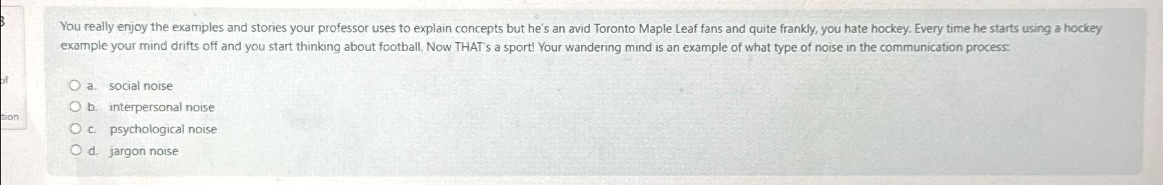 Solved You really enjoy the examples and stories your | Chegg.com