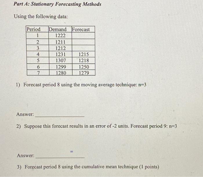 Abilene Cracker Distribution Company (ACDC) is | Chegg.com