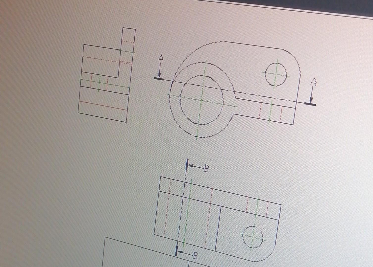 Solved Sectioning using Autocad | Chegg.com