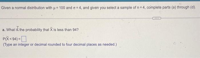 Solved 1. What is the probability that X is less than 93?2. | Chegg.com