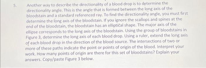 Solved Another way to describe the directionality of a blood | Chegg.com