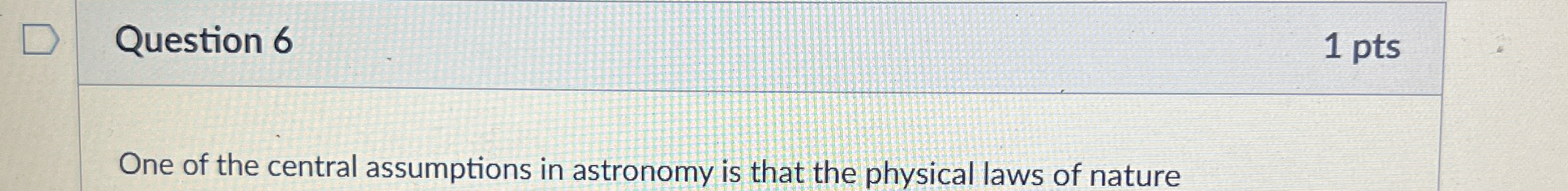 Solved Question 61 ﻿ptsOne of the central assumptions in | Chegg.com