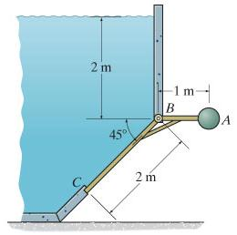 Solved If the mass of the counterweight at A is 6200 kg, | Chegg.com