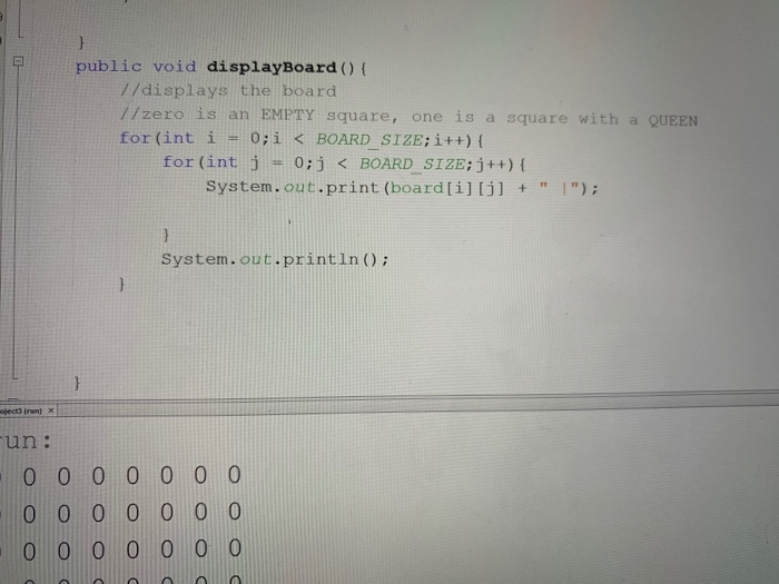 Solved I keep getting an excpetion array index out of bounds | Chegg.com