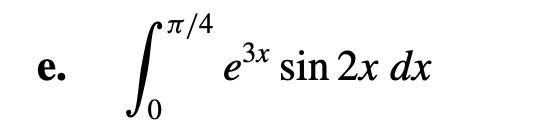 Solved Approximate the following integrals using Gaussian | Chegg.com