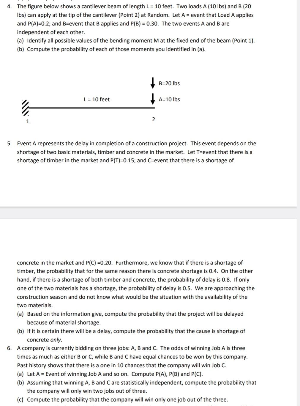 Solved I need a solution for these three problems (# 4 , #5 | Chegg.com