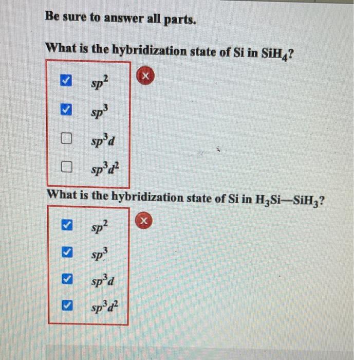 Solved Be sure to answer all parts. What is the | Chegg.com