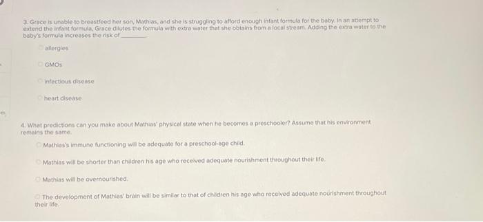 Solved Use this information to answer the following | Chegg.com