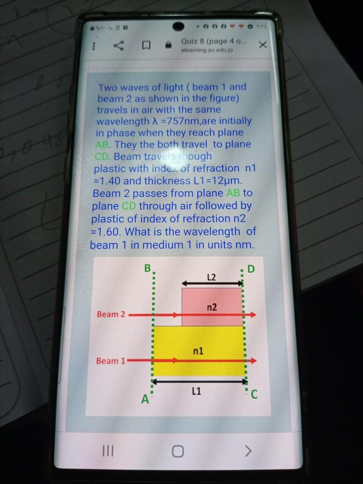 Solved .000- Quiz 8 (page 4 o... elearning yu.edu.jo Two | Chegg.com