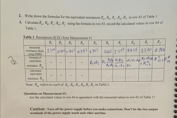 Solved Measurement #6: use voltmeter and ammeter to measure | Chegg.com
