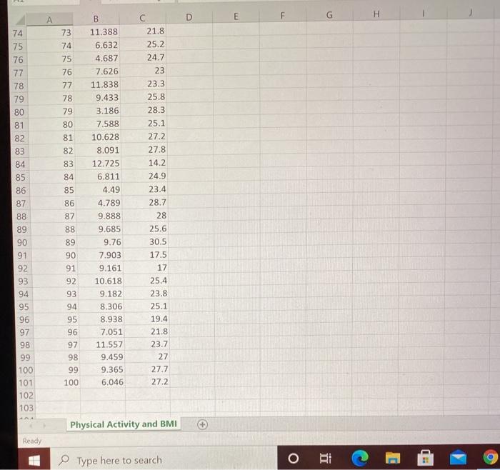 Solved 1. Decrease in physical activity is considered to be | Chegg.com