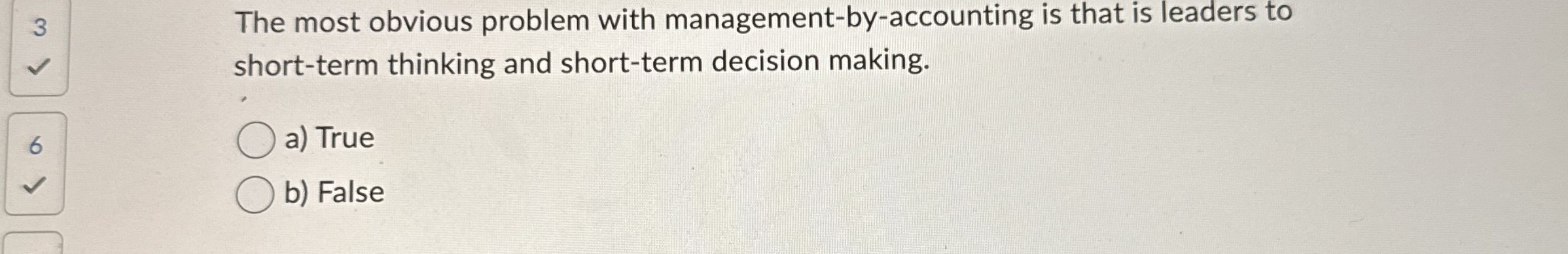 Solved 3 ﻿The most obvious problem with | Chegg.com