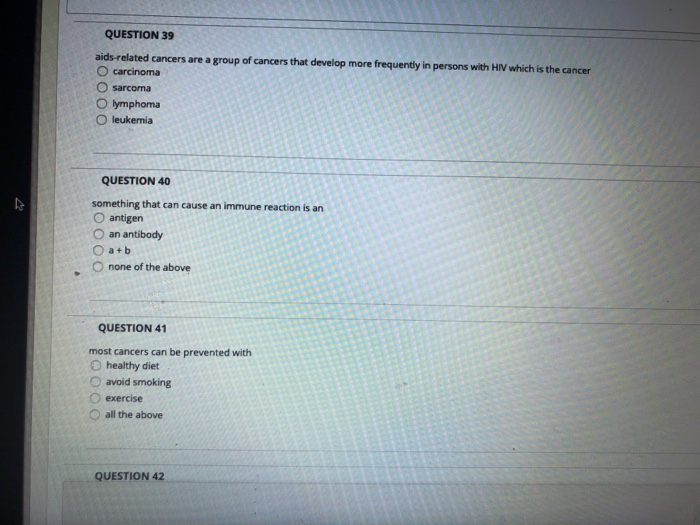 Solved 2 points QUESTION 27 which growth has metastasis O | Chegg.com