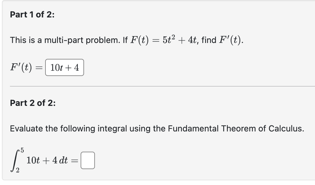 Solved Part 1 ﻿of 2:This is a multi-part problem. If | Chegg.com