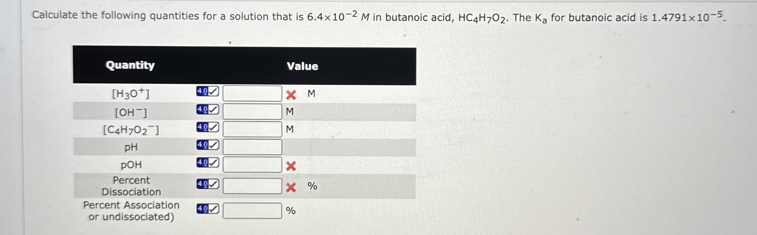 Solved Calculate the following quantities for a solution | Chegg.com