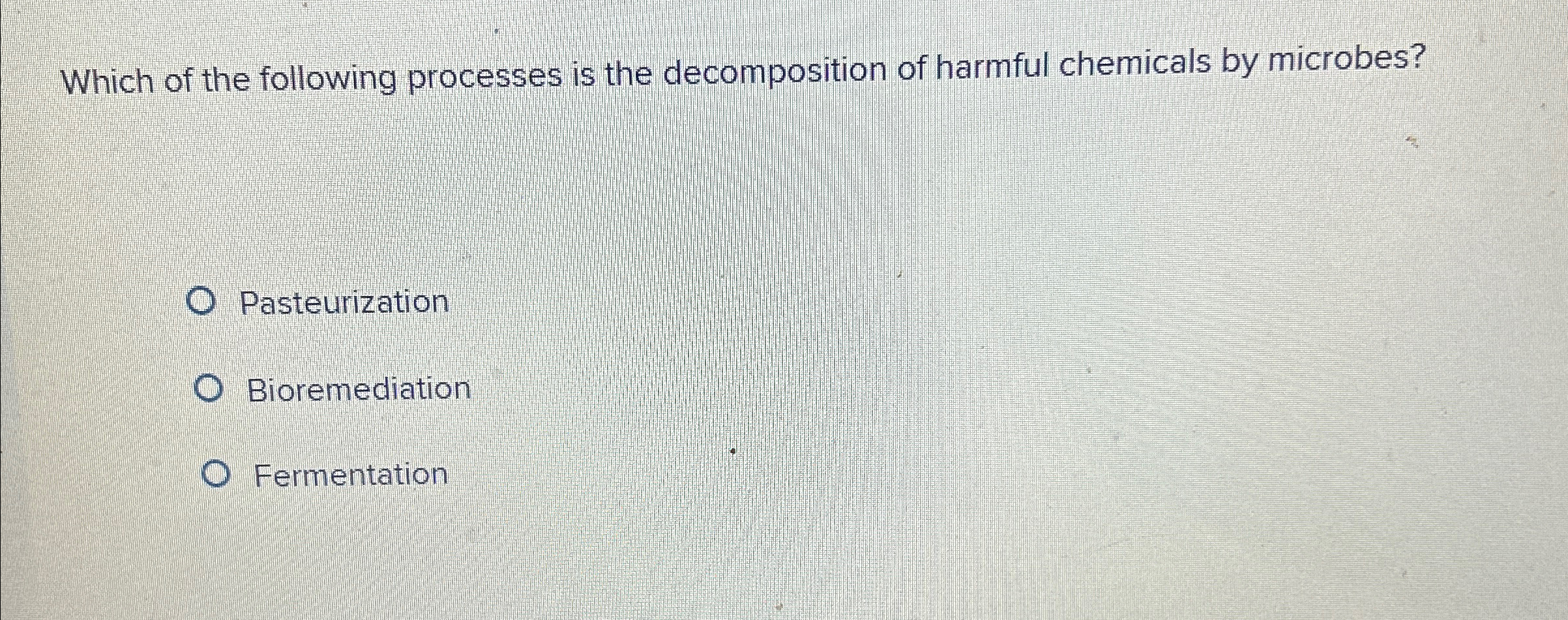Solved Which of the following processes is the decomposition | Chegg.com
