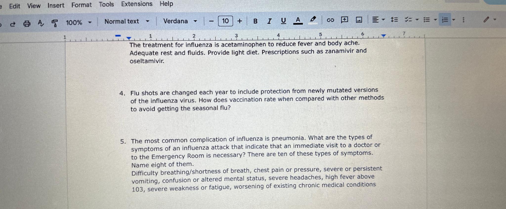 Solved Edit View Insert Format Tools Extensions HelpA 오 100% | Chegg.com