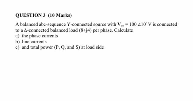 Solved QUESTION 3 (10 Marks) A balanced abc-sequence | Chegg.com